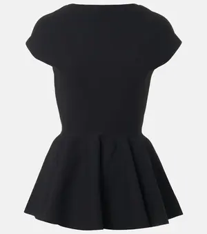 Alaïa Peplum Top