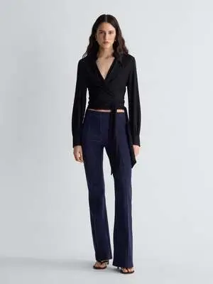 Diane Von Furstenberg Perfect Wrap Top