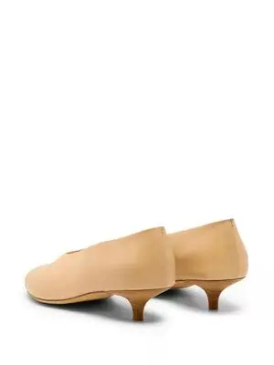 Marsèll Fiuto Leather Pumps - Neutrals