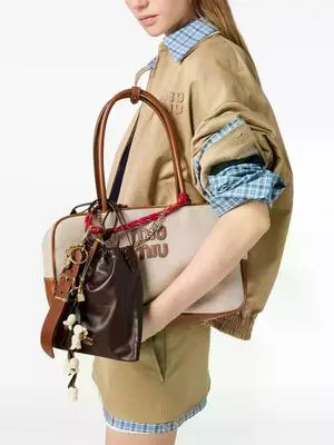 Miu Miu Beau Tote Bag - Neutrals