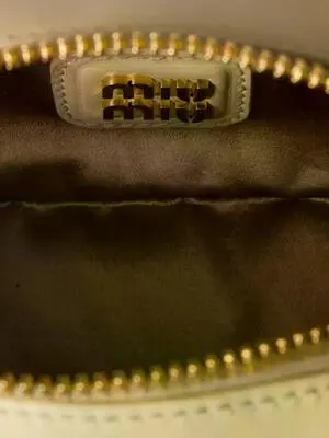 Miu Miu Arcadie Matelassé Tote Bag - Neutrals