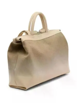 Marsèll 4 Dritta Lino Ombré-effect Tote Bag - Neutrals
