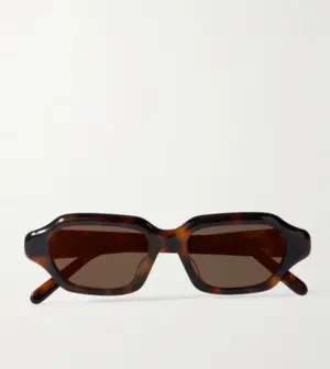 Loewe Rectangular-frame Sunglasses - Tortoiseshell