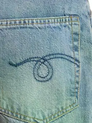 R13 Wide-leg Jeans - Blue
