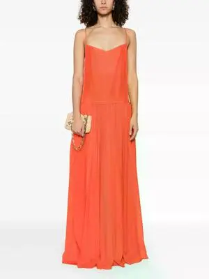 FORTE_FORTE Silk Maxi Dress