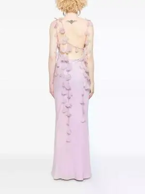 cult gaia purple dress Lili Reinhart dons custom made Cult Gaia gown for Prime Video's Obsessed  Fest.  At the streamer's event, the crowd got a sneak peek at the  actress's upcoming film 'The Love Hypothesis.' #