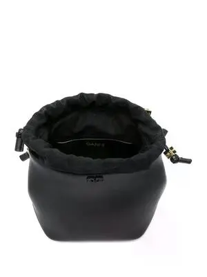 GANNI Bou Bucket Bag - Black