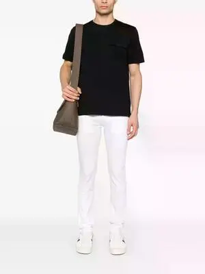 Herno Logo-debossed T-shirt - Black