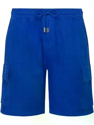Vilebrequin Linen Bermuda Shorts - Blue