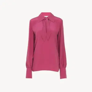 Chloé Scarf-tie Crêpe De Chine Blouse