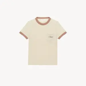 Chloé Crew-neck Logo T-shirt