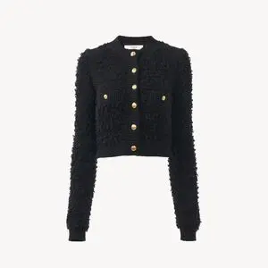 Chloé Tweed Knit Cardigan