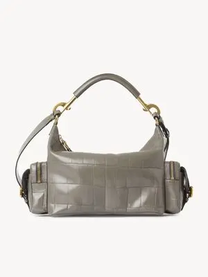 Chloé Camera Bag In Croco-effect Leather