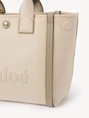 Chloé CHLOÉ Small Carry Tote Bag Blushy Beige