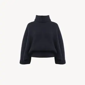 Chloé Short Turtleneck Cape