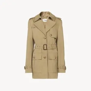 Chloé Short Trench Coat