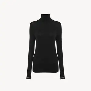 Chloé Fitted Wool Knit Turtleneck