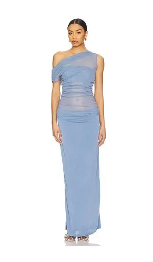 SOVERE / Thea Mesh Dress - Blue