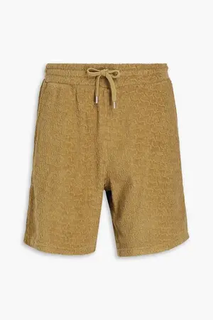 Frescobol Carioca Augusto Jacquard Cotton-terry Shorts