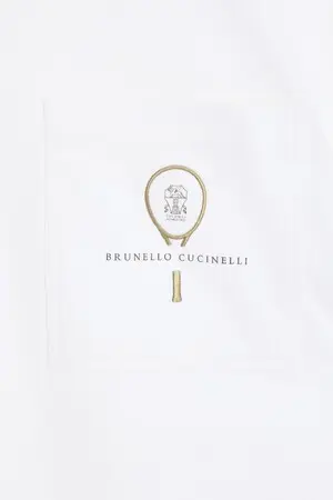 Brunello Cucinelli Printed Cotton-jersey T-shirt