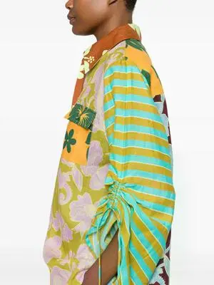 ALEMAIS Poppy Spliced Shirt
