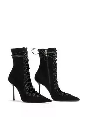 LE SILLA 100mm Colette Ankle Boots - Black