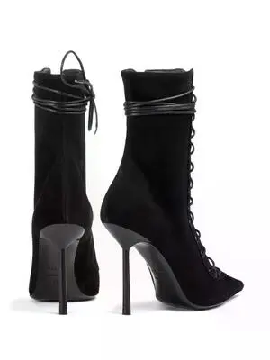 LE SILLA 100mm Colette Ankle Boots - Black