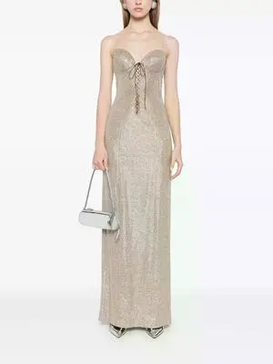Giuseppe Di Morabito Rhinestone-embellished Gown