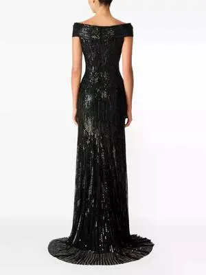 Jenny Packham Nile Gown - Black