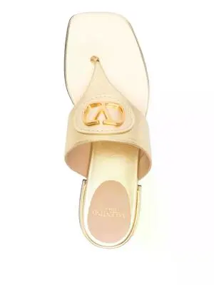 Valentino Garavani Vlogo Leather Sandals