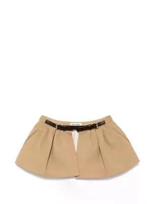 Dice Kayek Structured Skirt With Belt