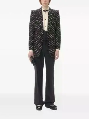 Valentino Garavani Silk Shantung Shirt With Toggle - Neutrals
