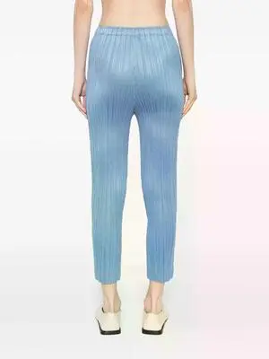 Issey Miyake Denim-like Trousers - Blue