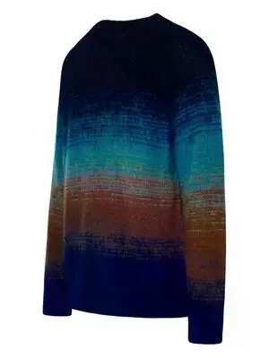 LANEUS Gradient-effect Sweater