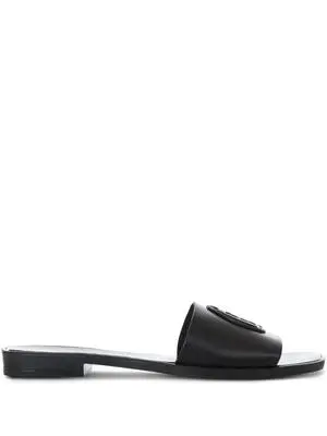 Just Cavalli Leather Slippers