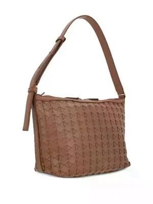 SERAPIAN Small Ani Shoulder Bag - Brown