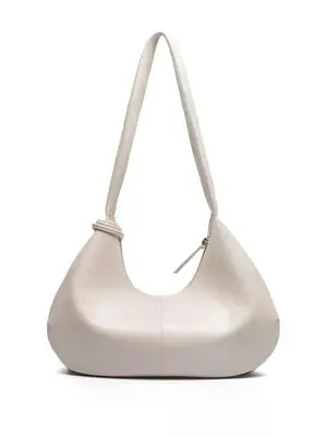 GANNI Logo-debossed Bag - Neutrals