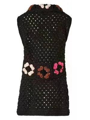 MATIMI Molly Crochet-knit Vest