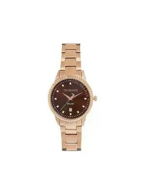 TRUSSARDI 43mm Bracelet Watch - Pink