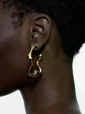 MARIA BLACK Large Dolphin Earring