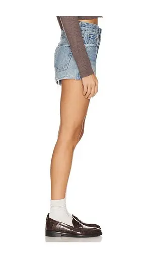 AGOLDE Ridley High Rise Denim Short - Chant