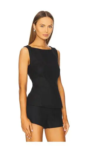 Faithfull The Brand Ana Top - Black