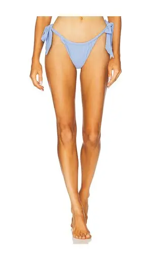 Faithfull The Brand Costa Bikini Bottoms - Blue