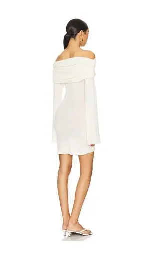 SEROYA Galli Mini Dress - Eggshell