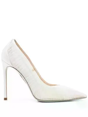AQUAZZURA 105mm Voile Pumps - White
