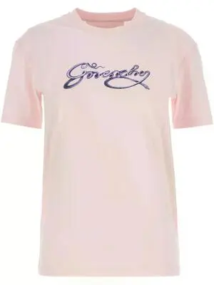 Givenchy Logo-embroidered T-shirt