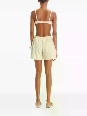 Tory Burch Logo Jacquard Thigh-length Shorts