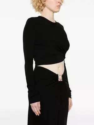 Christopher Esber Bezel-quartz Long-sleeve Top