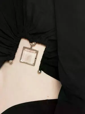 Christopher Esber Bezel-quartz Long-sleeve Top