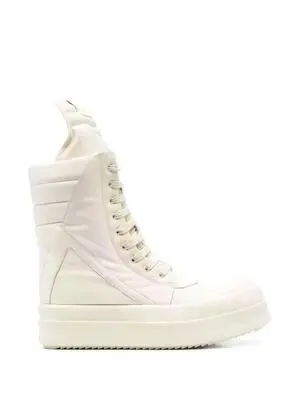 Rick Owens Mega Geobasket Sneakers - Neutrals